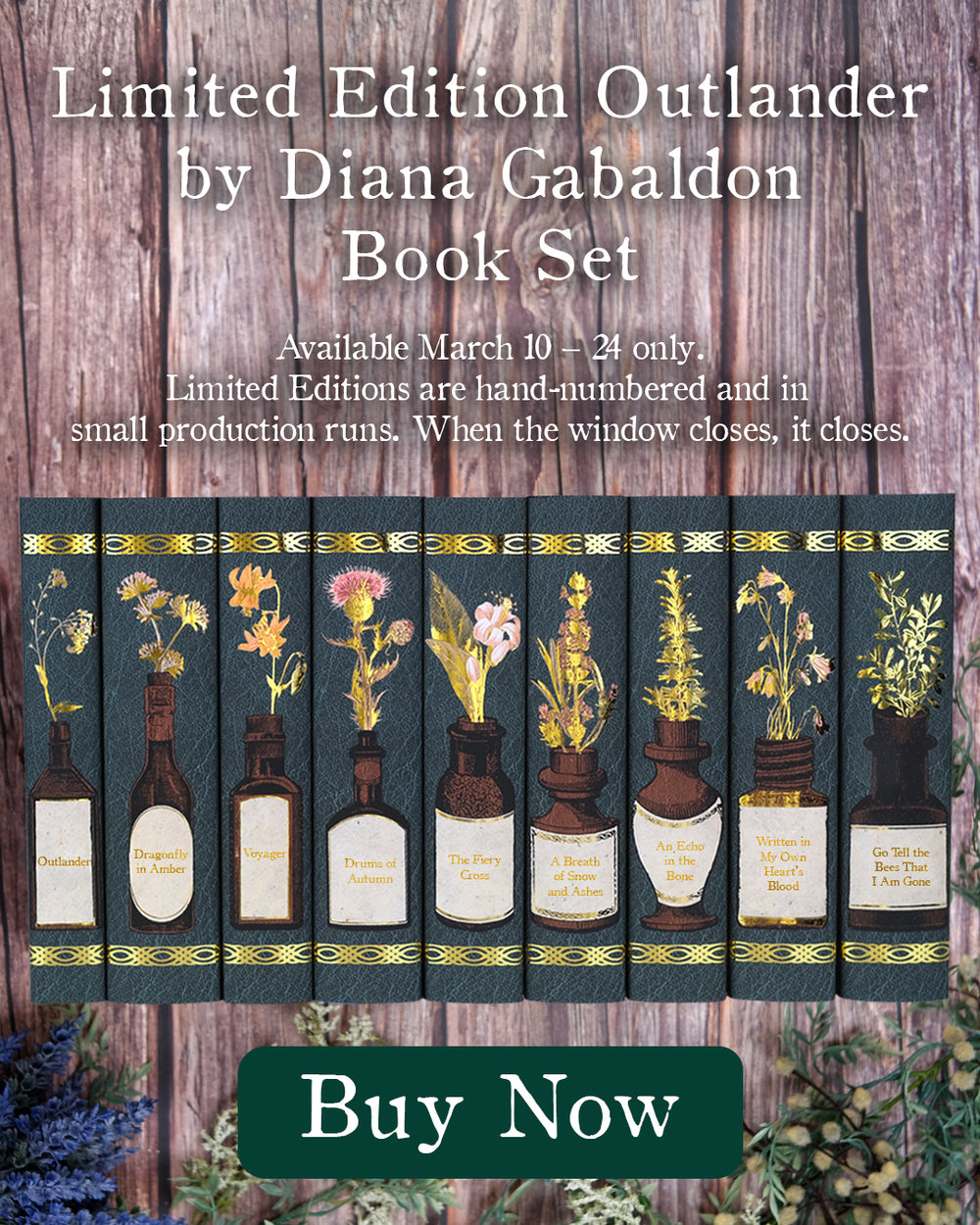 Special edition and limited edition book sets by beloved authors.