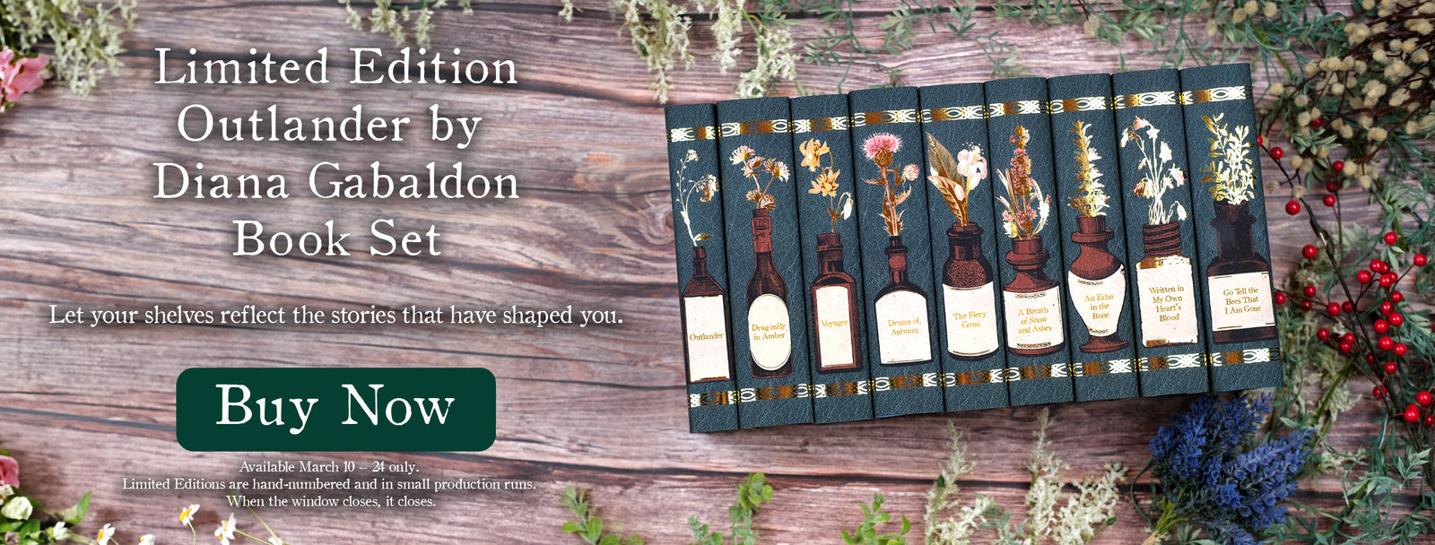 Special edition and limited edition book sets by beloved authors.