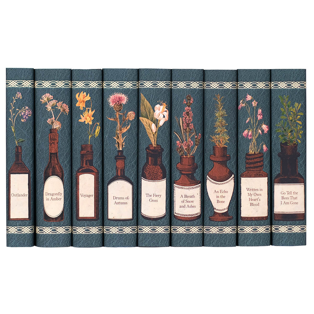 Outlander Botanical Book Set: Complete 9-Book Series