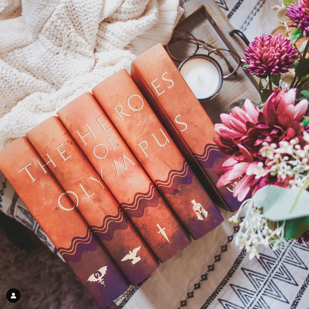 Rick Riordan's Heroes of Olympus Book Set