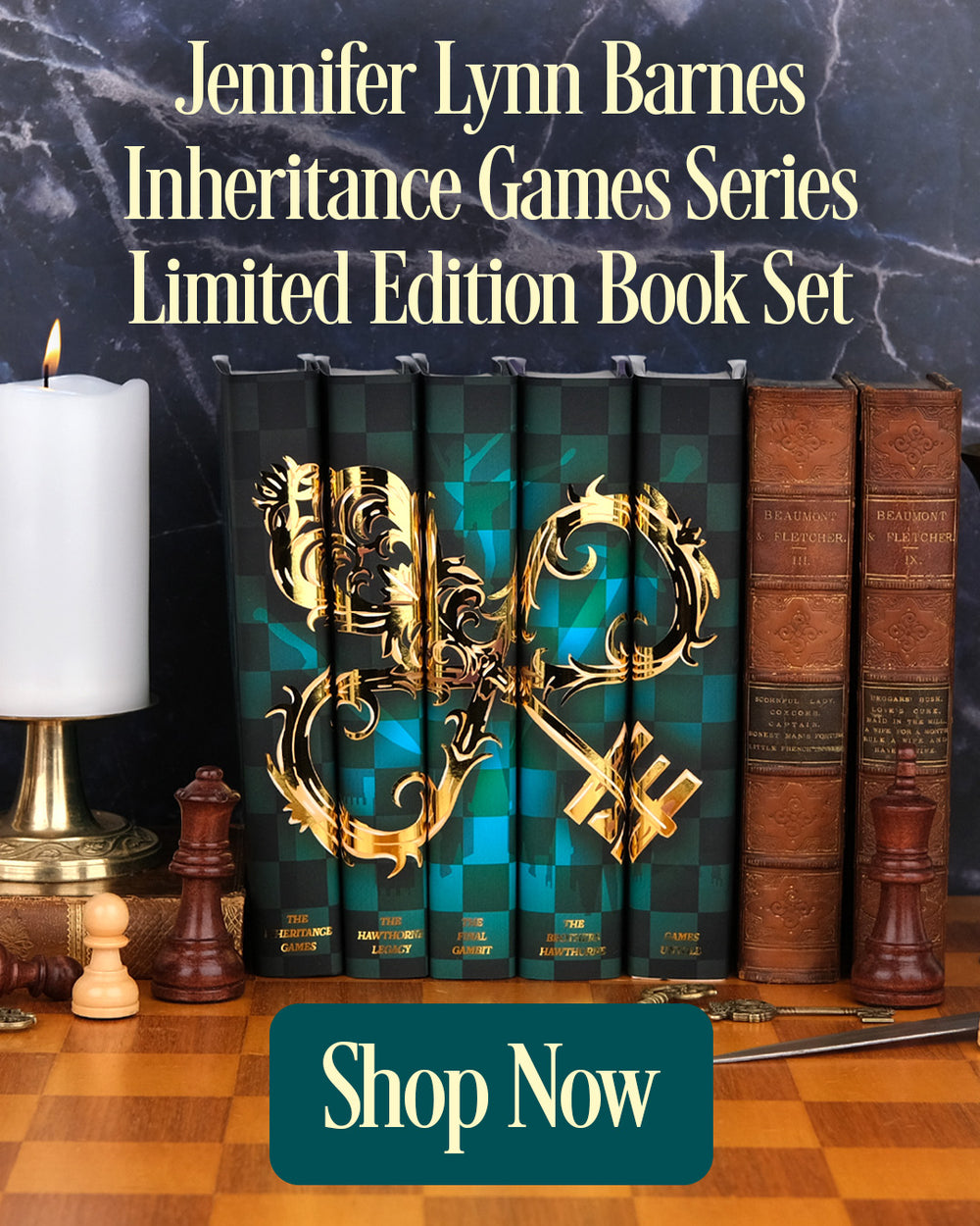 Special edition and limited edition book sets by beloved authors.